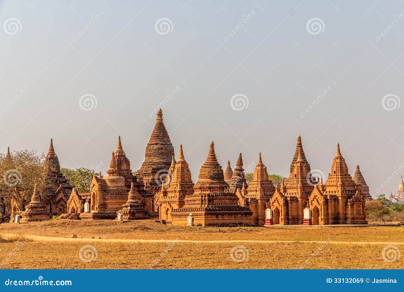 Bagan stock image. Image of architecture, pagan, history - 33132069