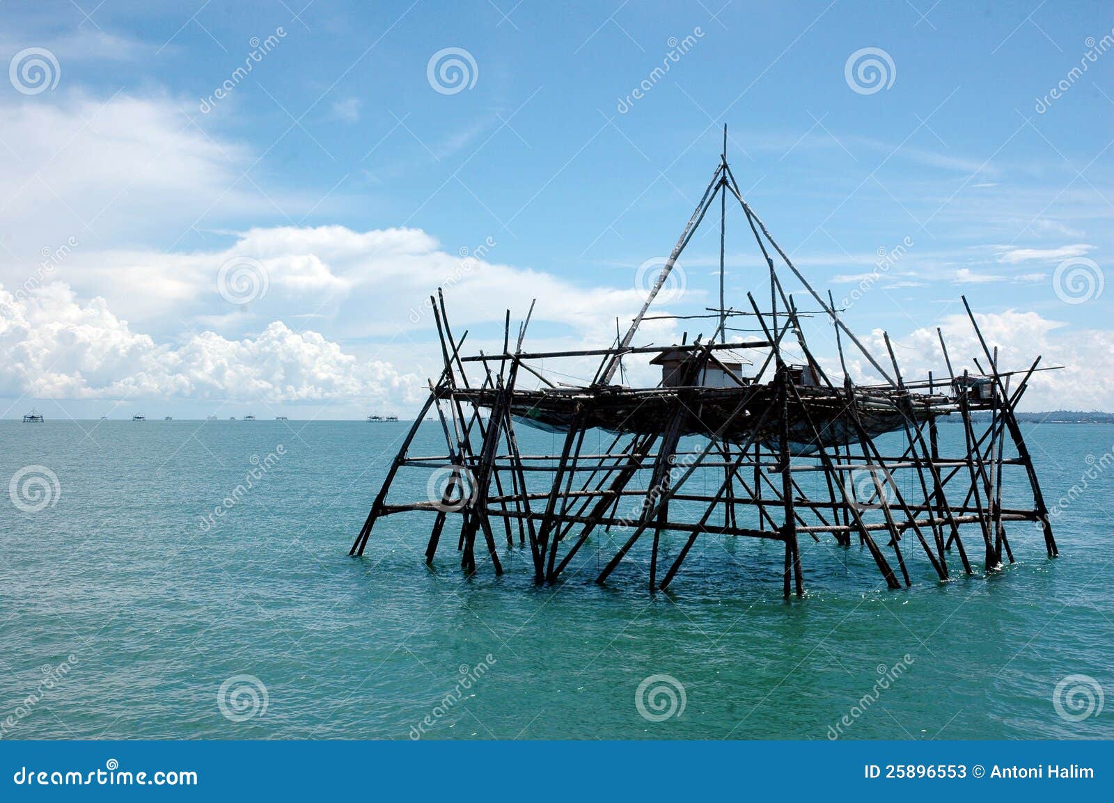 Bagang house stock image. Image of depot, fishermen, cottage - 25896553