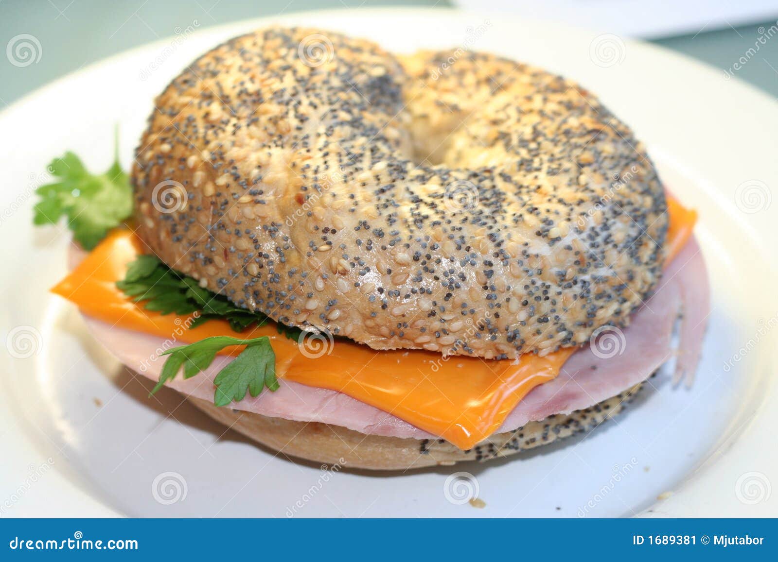 Bagel stock image. Image of bagel, nutrition, tasty, food - 1689381
