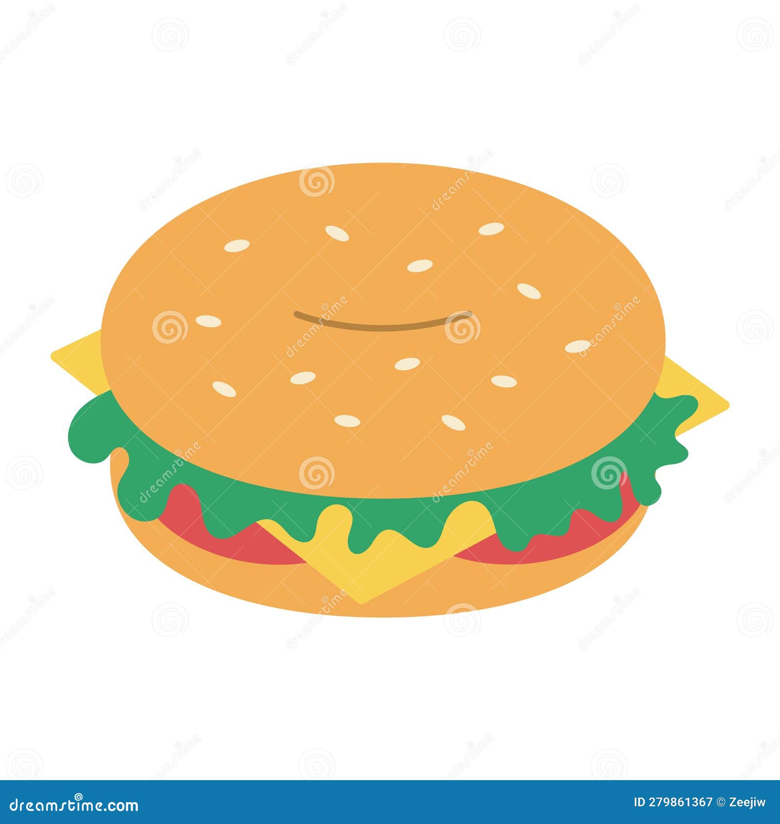 Bagel Sandwich Icon. Breakfast Food Stock Vector - Illustration of icon ...