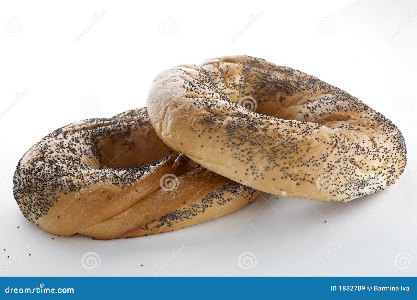 Bagels stock image. Image of pastry, bakery, brown, hole - 1832709