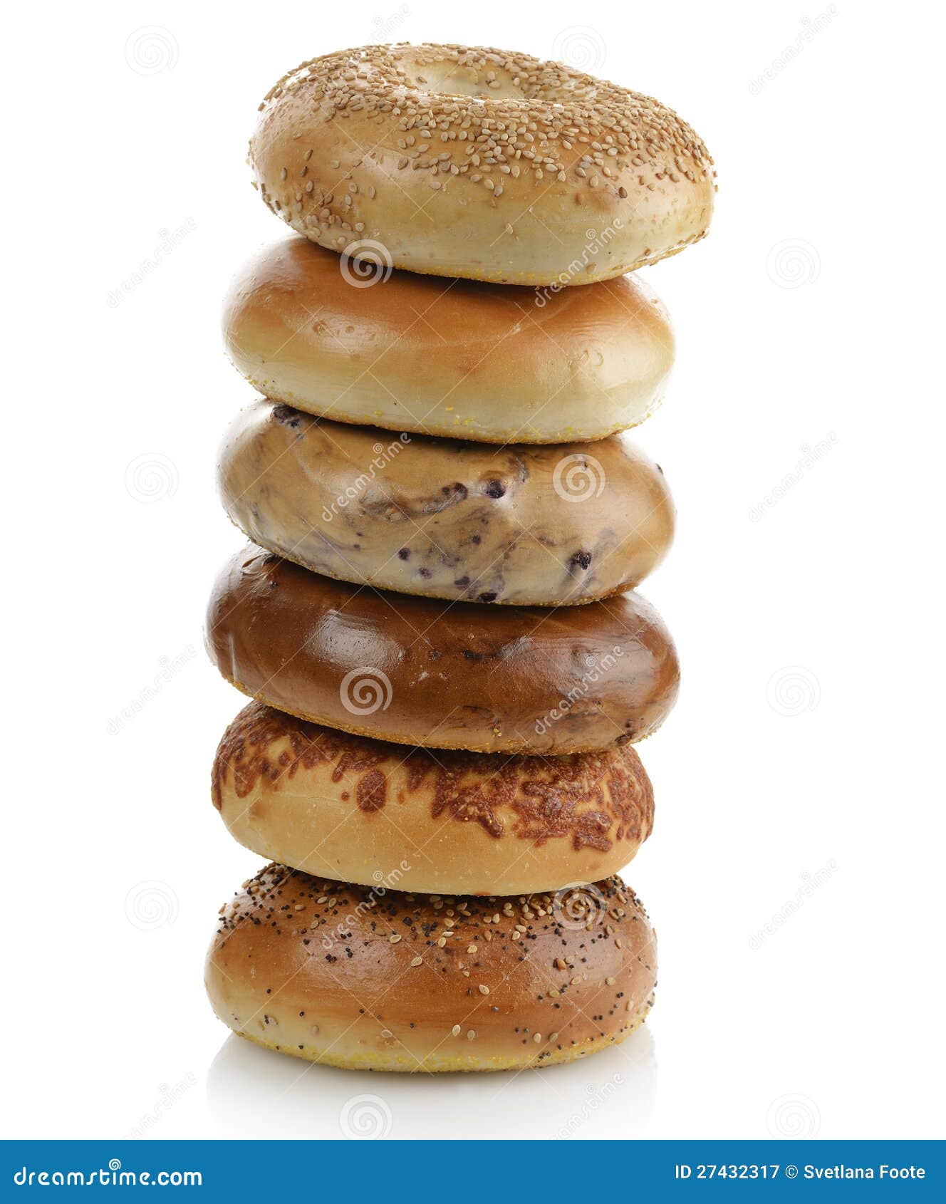 Bagels stock image. Image of food, closeup, seeds, healthy - 27432317