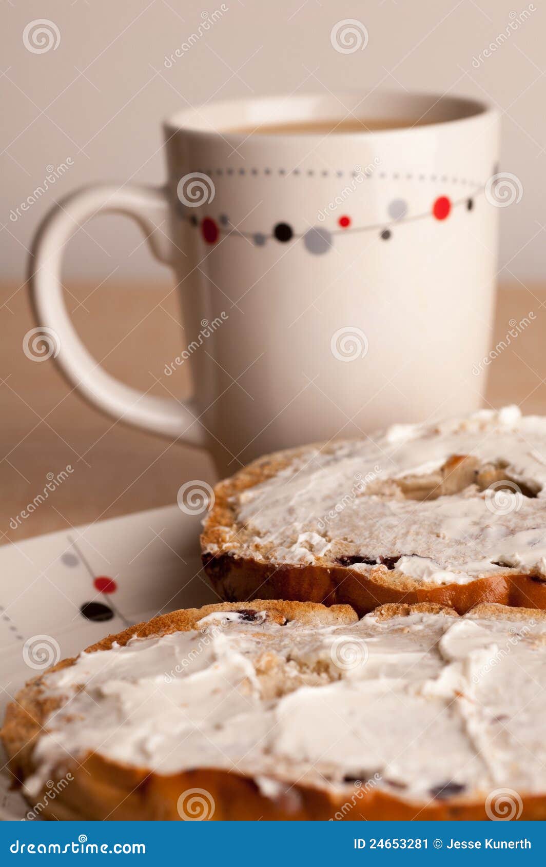 Bagels and Coffee stock image. Image of coffee, wood - 24653281