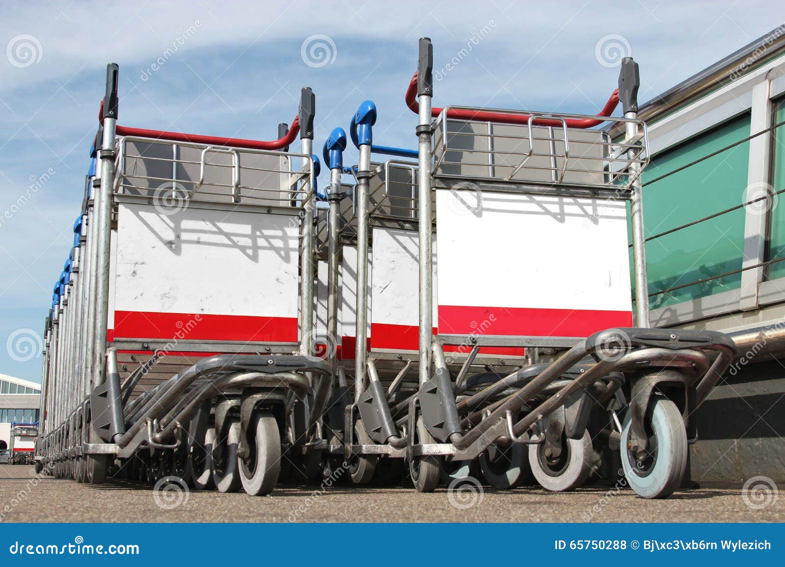 Baggage Carts Stock Photography | CartoonDealer.com #65750288