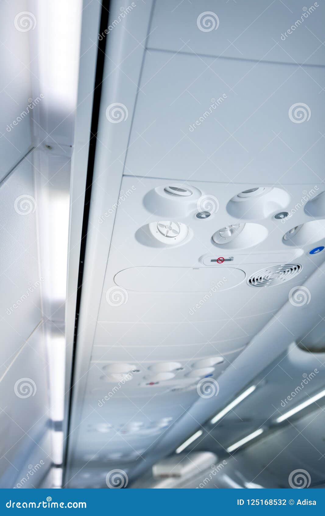 Baggage compartment stock photo. Image of journey, cabin - 125168532