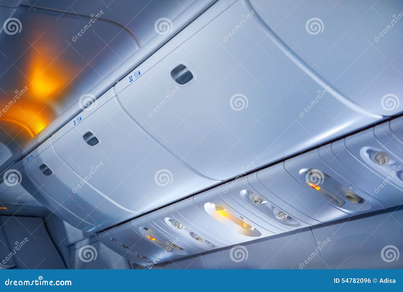 Baggage compartment stock photo. Image of console, conditioner - 54782096