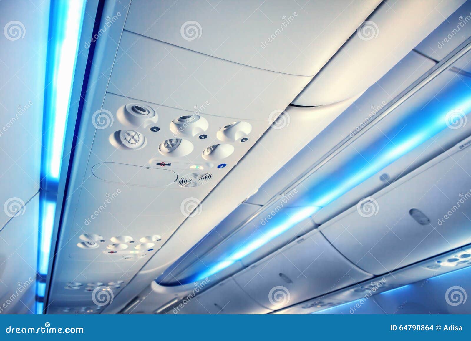 Baggage compartment stock photo. Image of ceiling, carried - 64790864