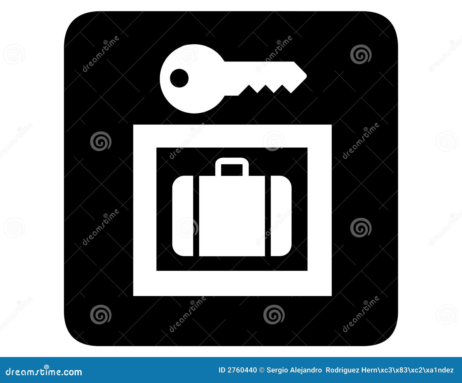 Baggage lockers inverted stock vector. Illustration of suitcase - 2760440
