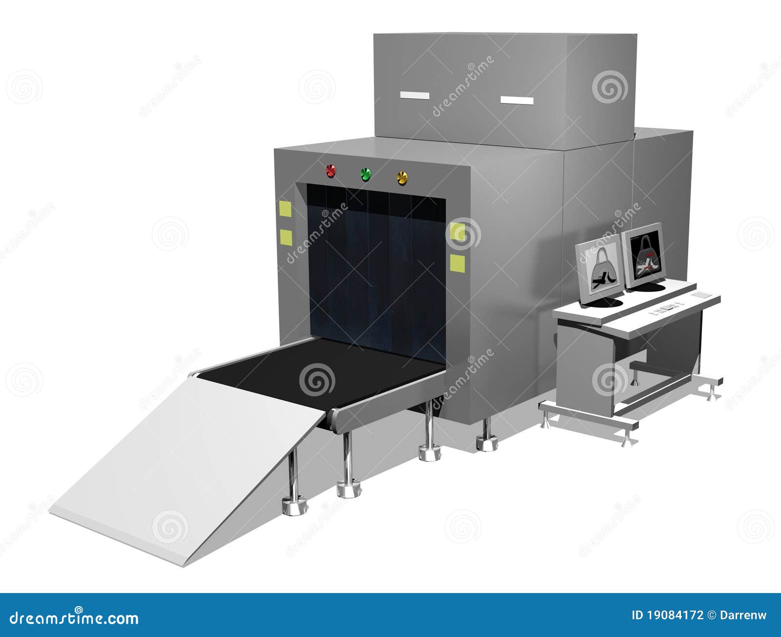 Baggage Scanner Stock Photography | CartoonDealer.com #19084172