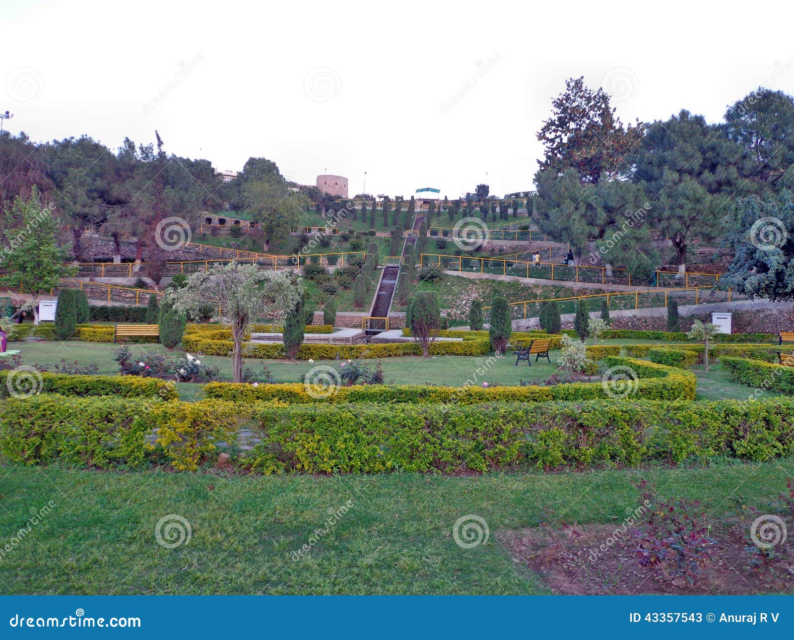 Bagh-e-Bahu Park in Jammu & Kashmir Editorial Stock Photo - Image of ...