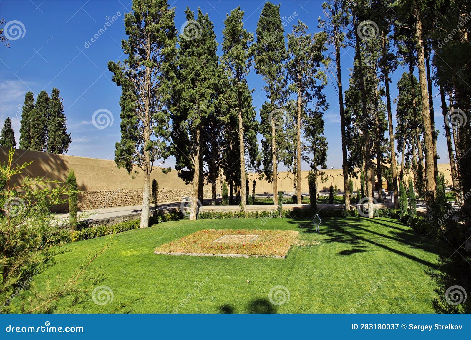 Bagh-e Fin Garden in Kashan, Iran Stock Image - Image of architecture ...