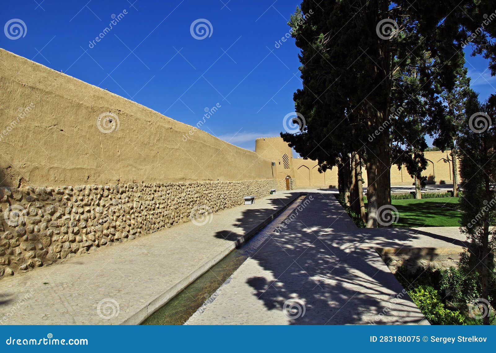 Bagh-e Fin Garden in Kashan, Iran Stock Image - Image of landmark ...