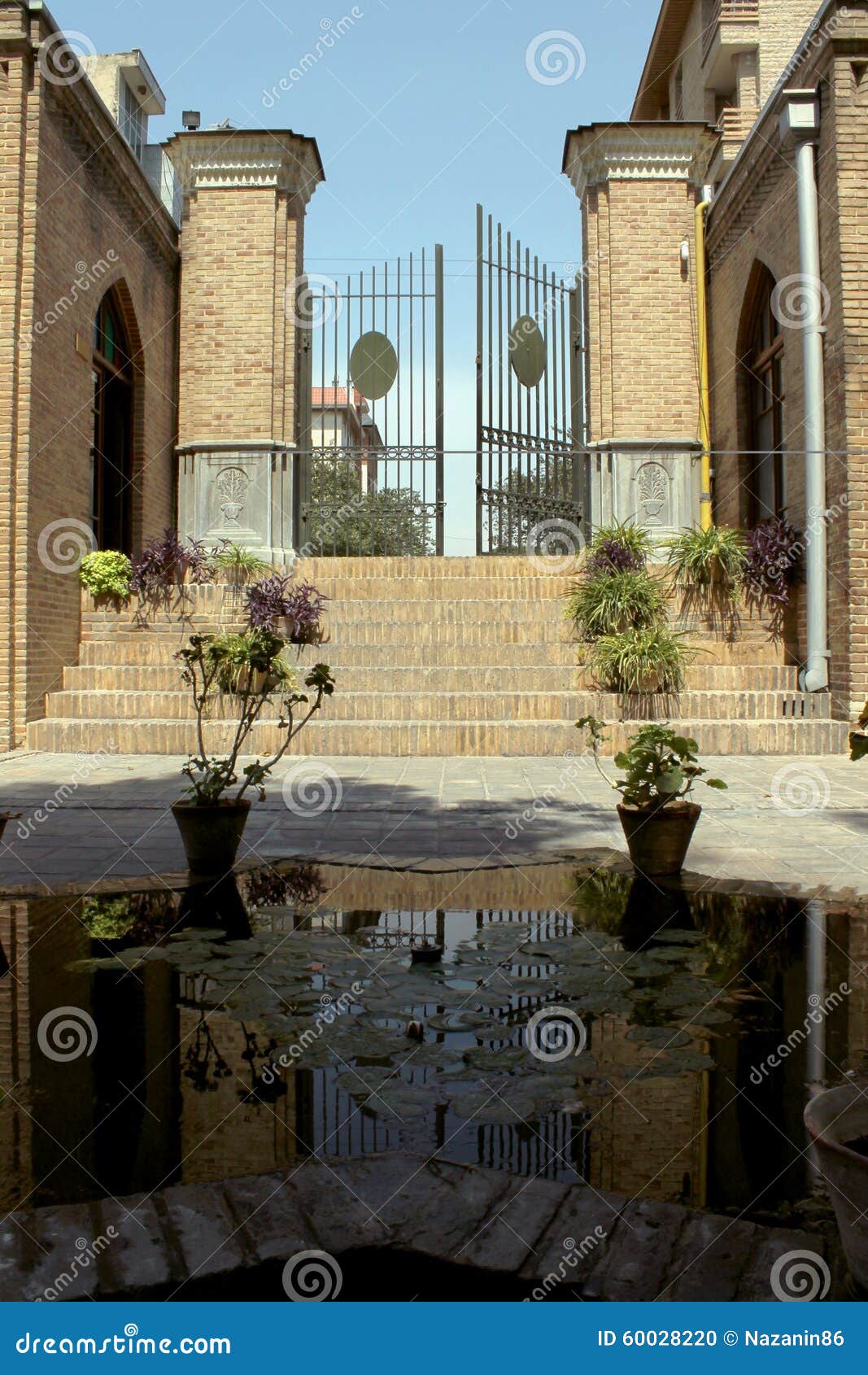 Bagh Negarestan, Giardino Di Baharestan a Teheran, Iran Fotografia ...