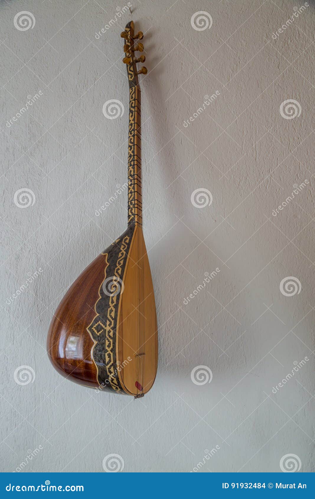 Baglama Turkish Musical Instrument Stock Photo - Image of entertainment ...