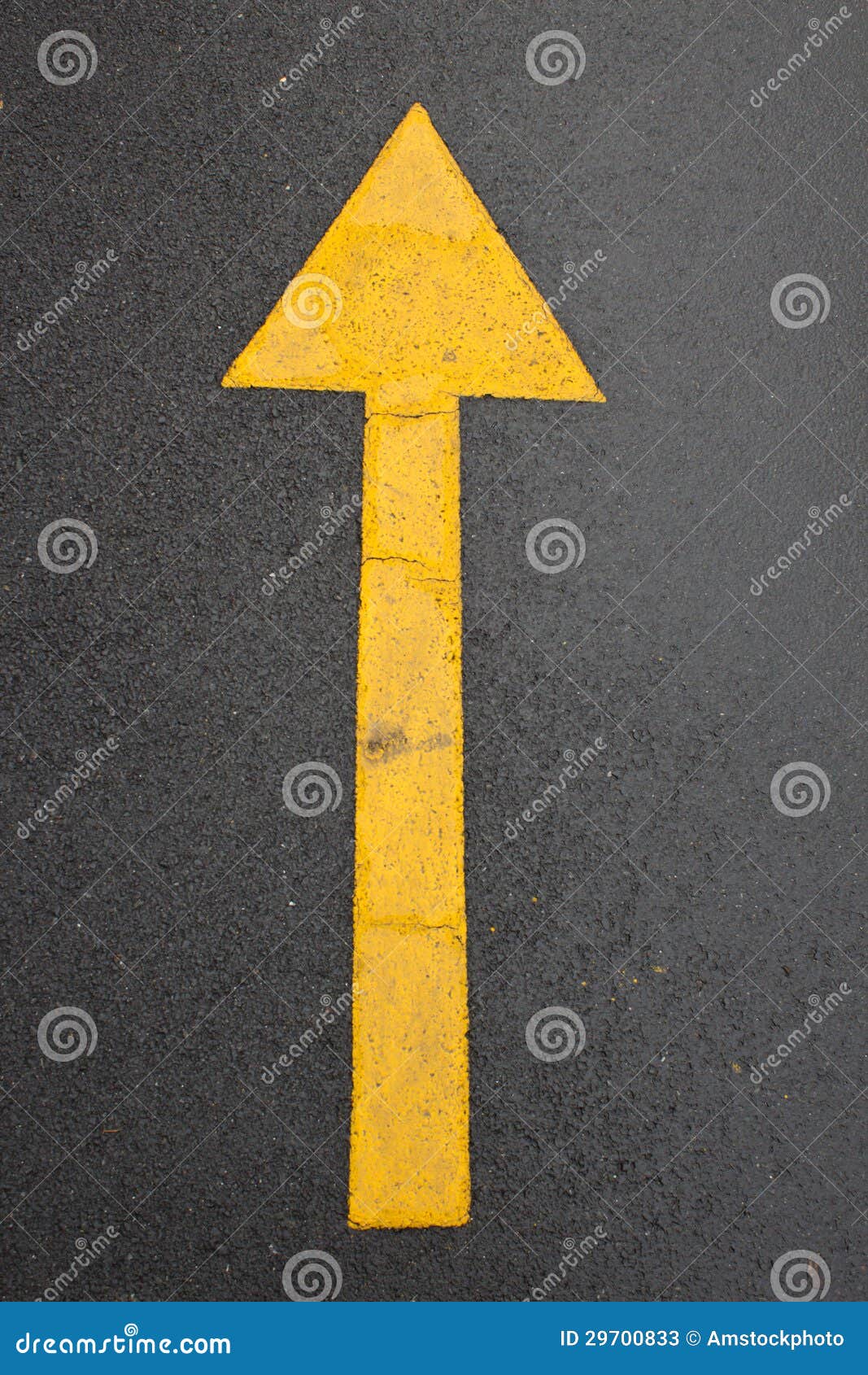 Strada della freccia immagine stock. Immagine di automobile - 29700833