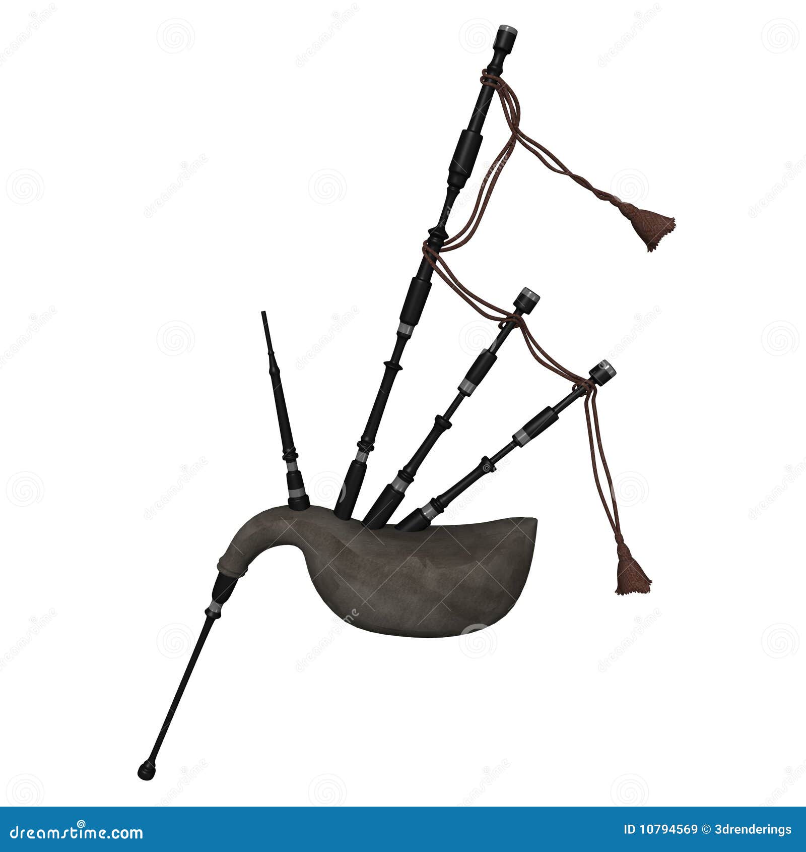 Bagpipe Royalty-Free Stock Photography | CartoonDealer.com #10794569