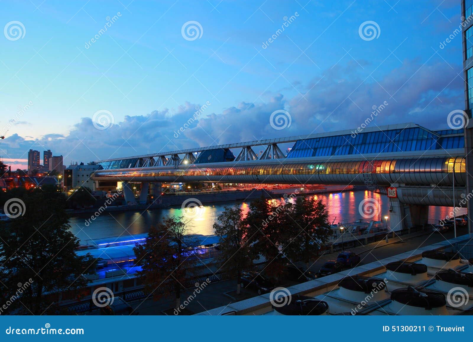 Bagration Bridge stock image. Image of russia, bridge - 51300211