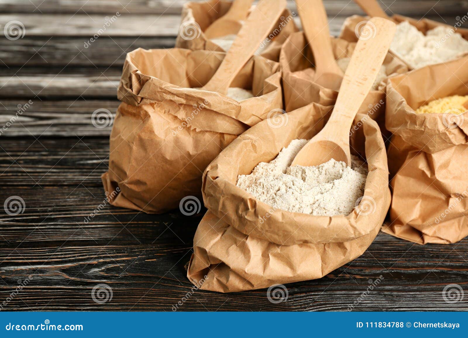 Bags with Different Types of Flour Stock Photo - Image of grade, flour ... Bags with Different Types of Flour Stock Photo - Image of grade, flour ...