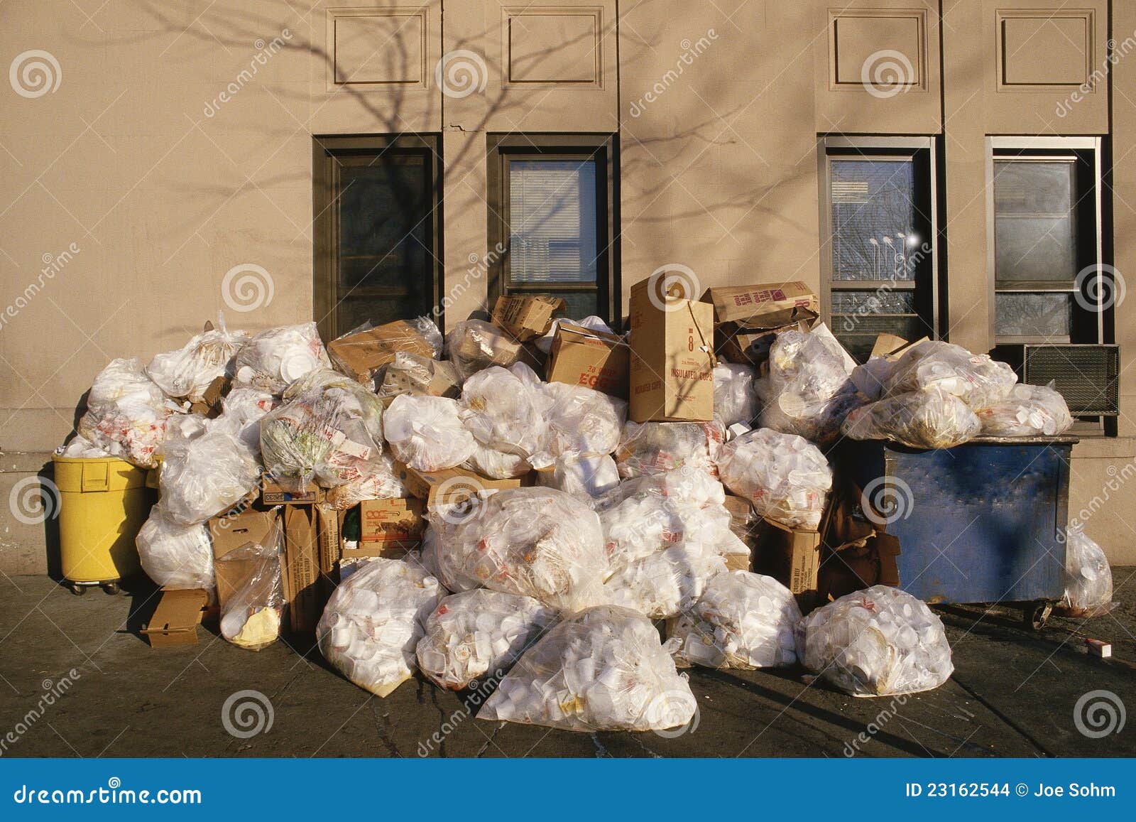 Bags of garbage editorial stock image. Image of ecological - 23162544