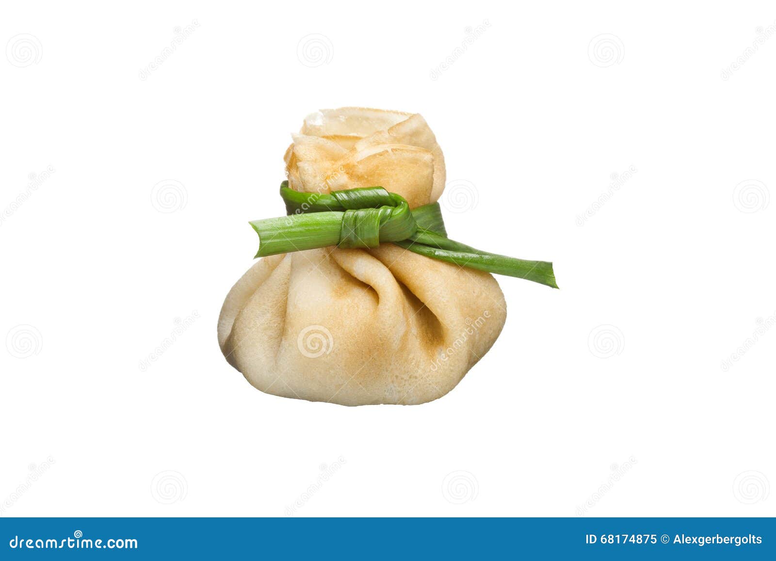 Bags of Pancake Isolated on White Background Stock Image - Image of ...