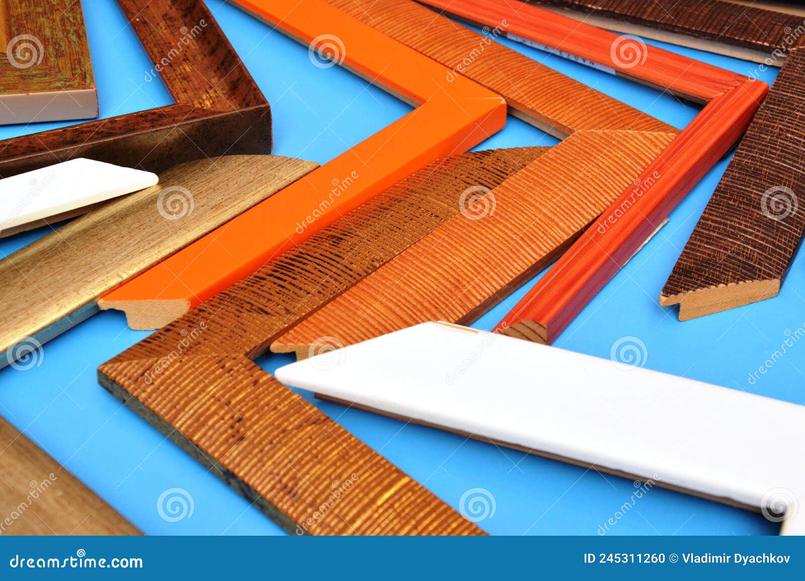 Baguette frames stock photo. Image of landscape, carcass - 245311260