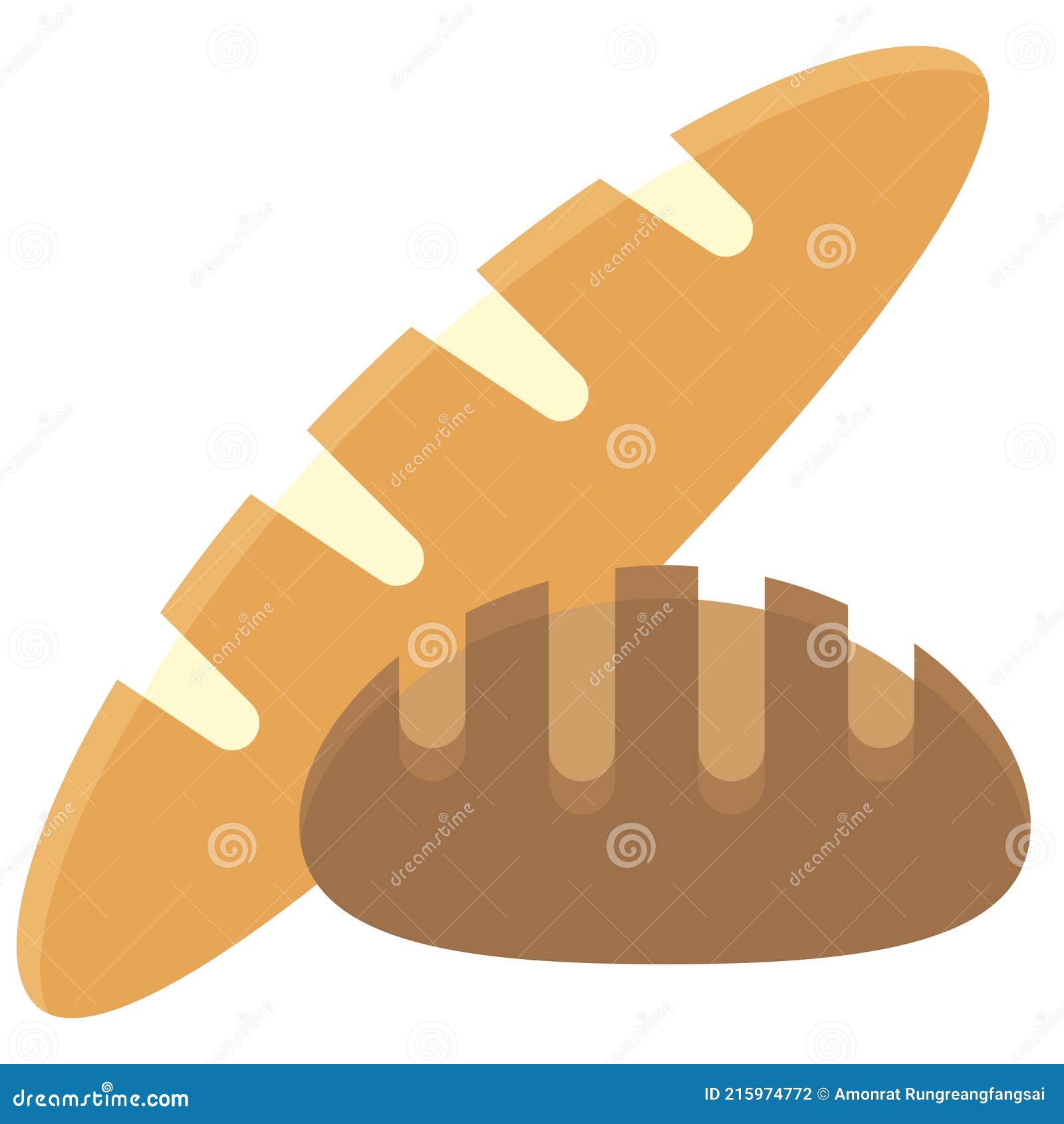 Baguette Icon, Bakery and Baking Related Vector Stock Vector ...