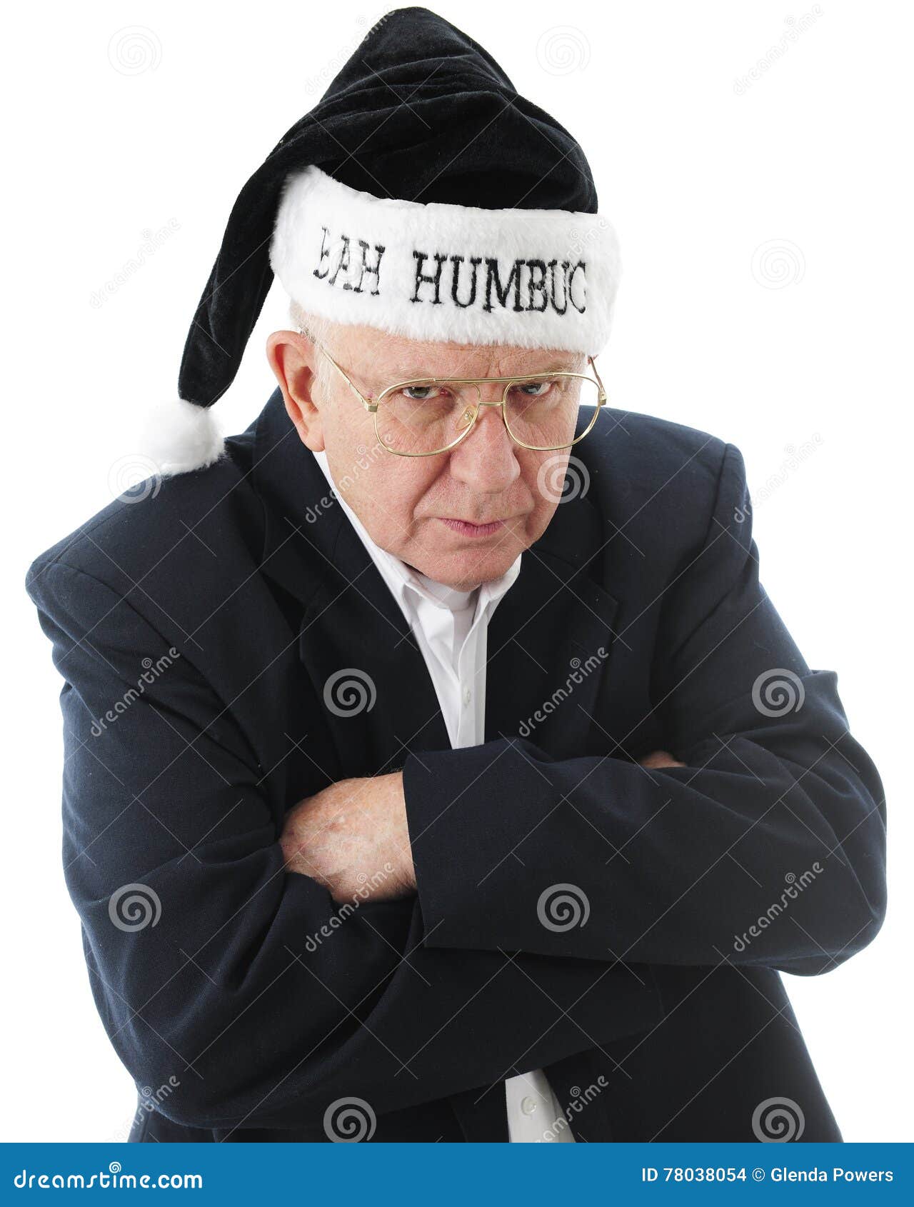 Bah Humbug! stock foto. Image of vakantie, beteken, gierig - 78038054