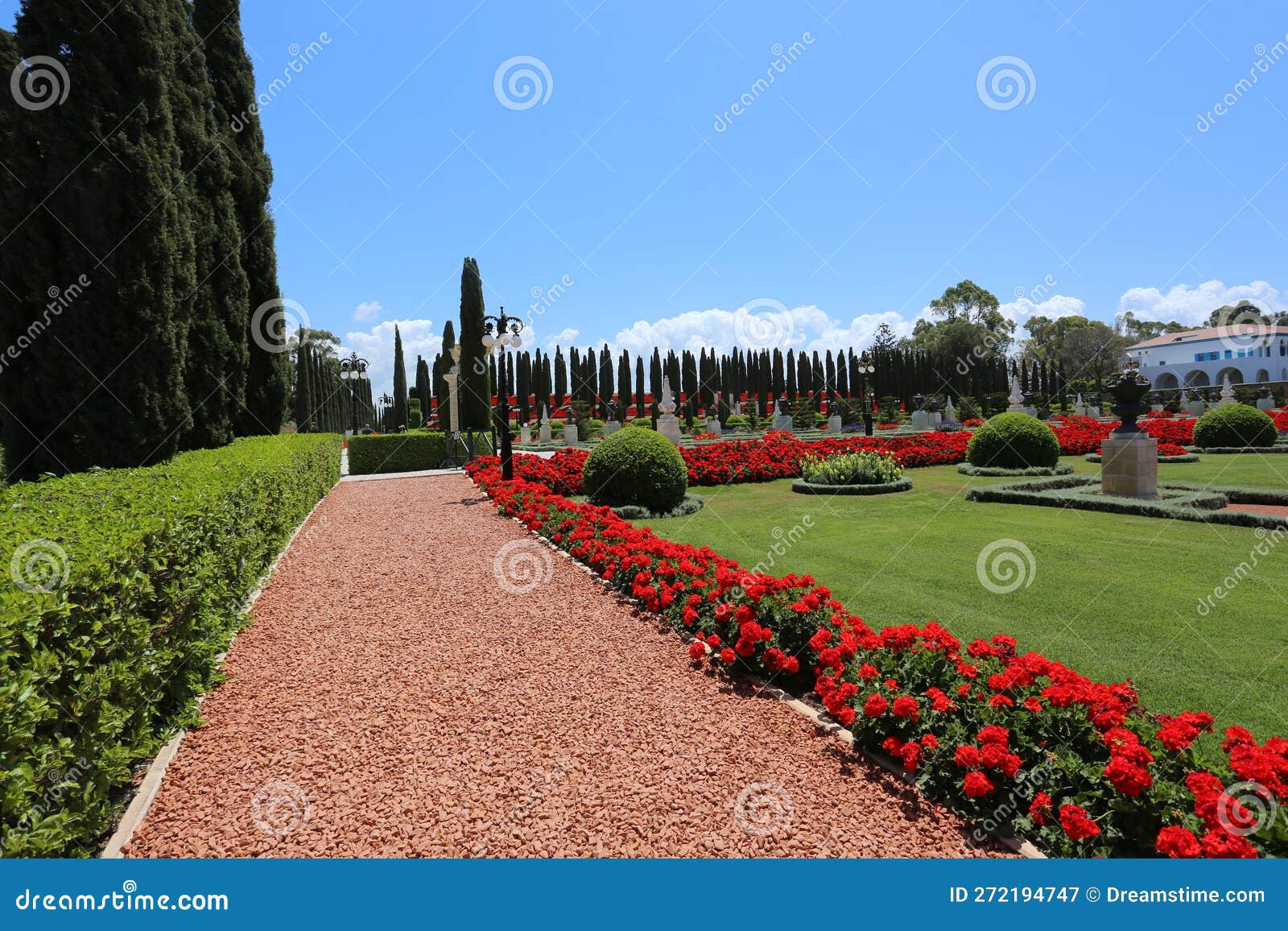 Bahai Gardens in Acre Akko, Israel Stock Image - Image of beautiful ...