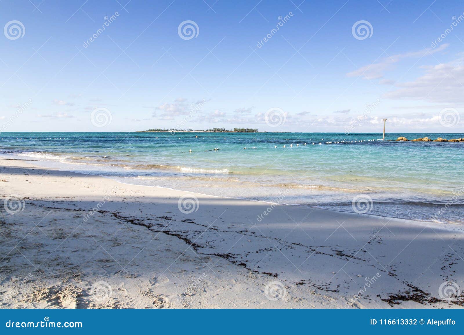 Bahamas, Cable Beach stock photo. Image of relax, blue - 116613332