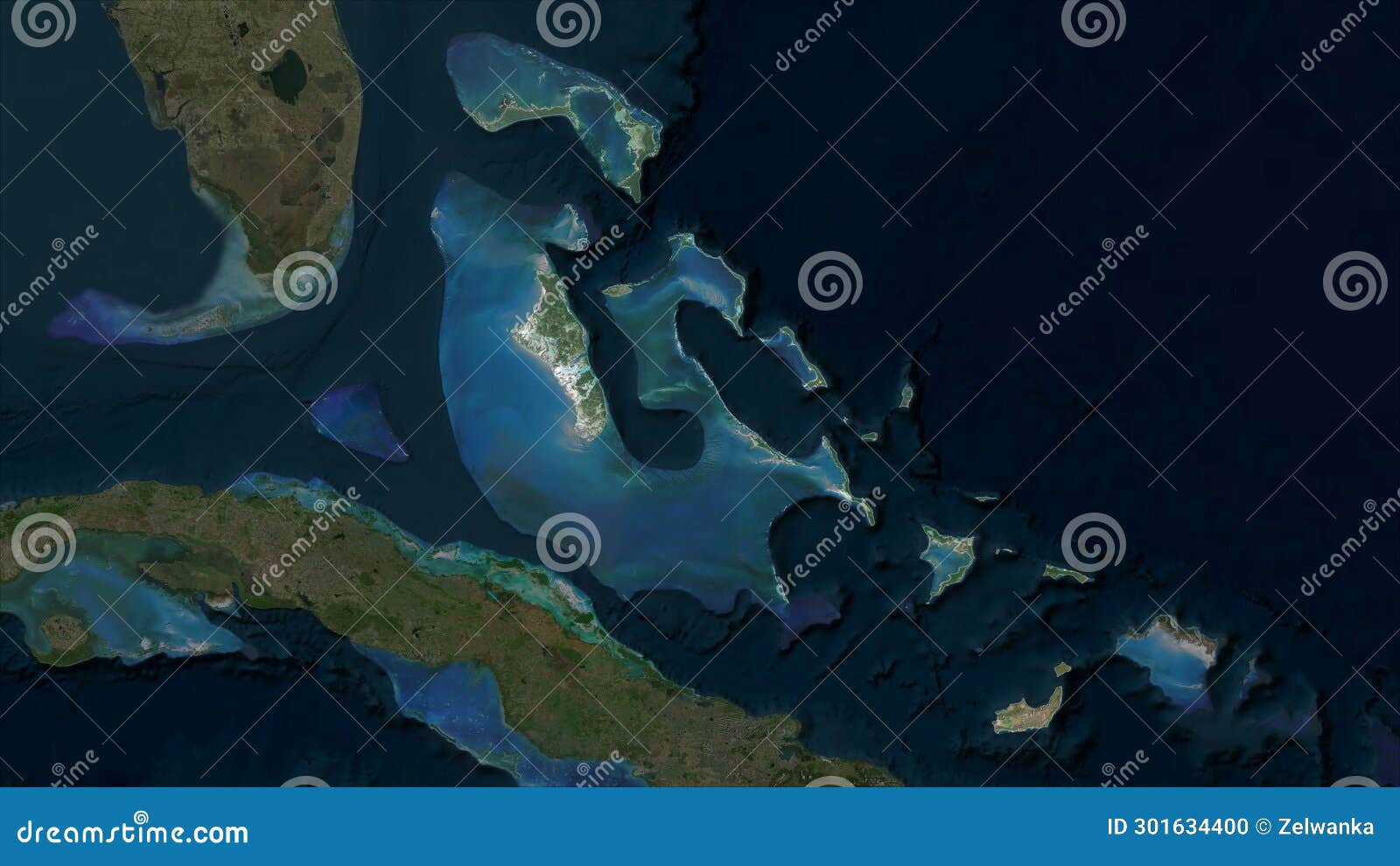 Bahamas Highlighted. High-res Satellite Stock Illustration ... Bahamas Highlighted. High-res Satellite Stock Illustration ...