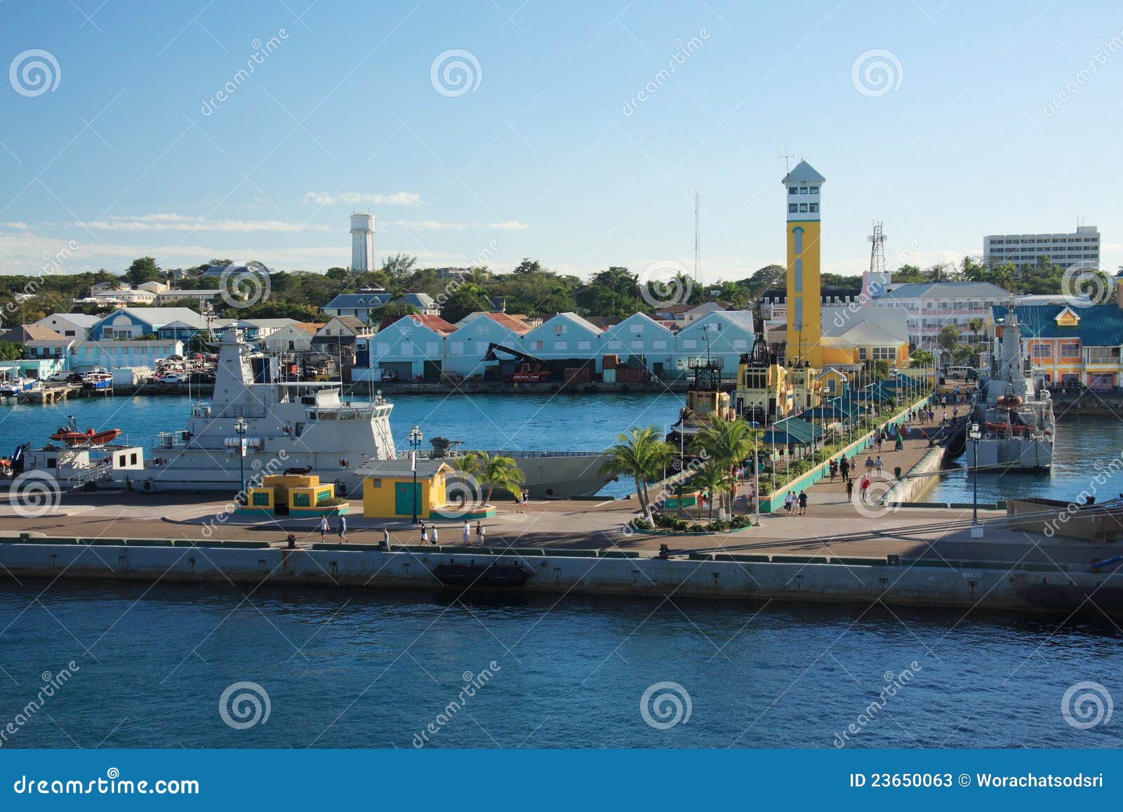 Bahamas pier stock image. Image of paradise, cruise, island - 23650063