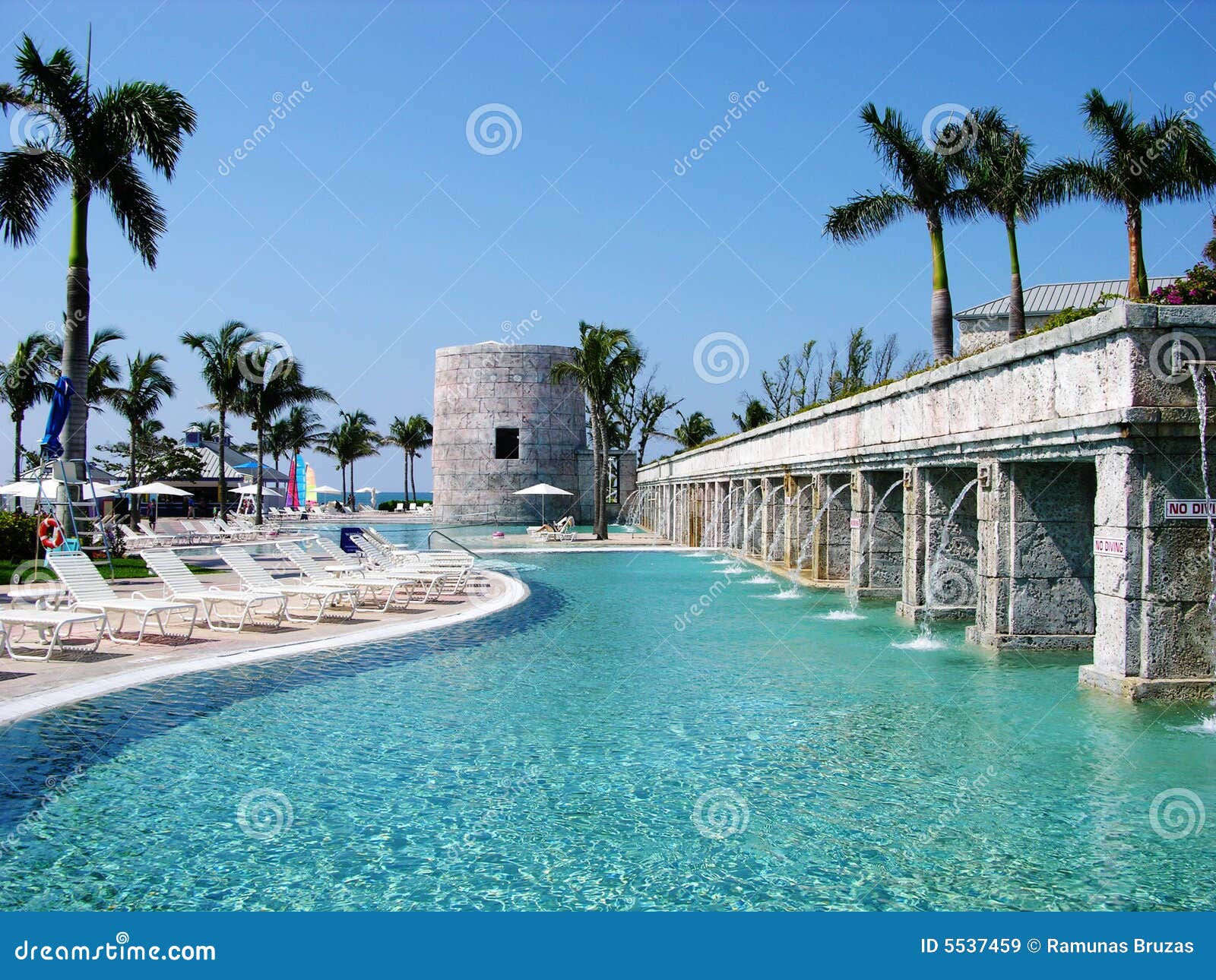 The Bahamas Resort Pool stock image. Image of bahamas - 5537459