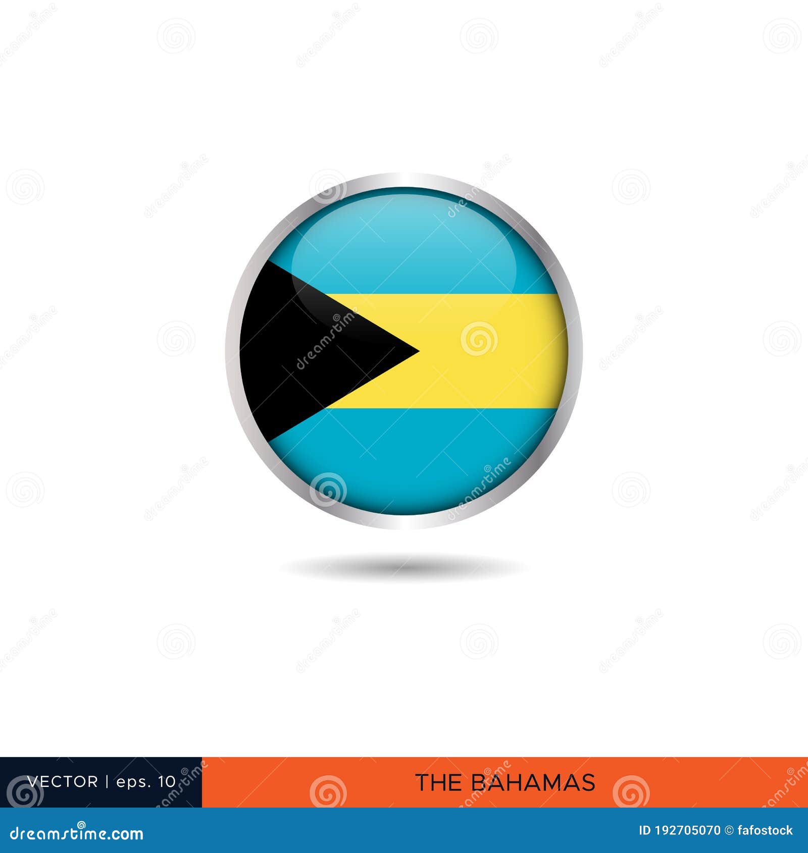 Bahamas Round Logos. Vector Illustration | CartoonDealer.com #205064616