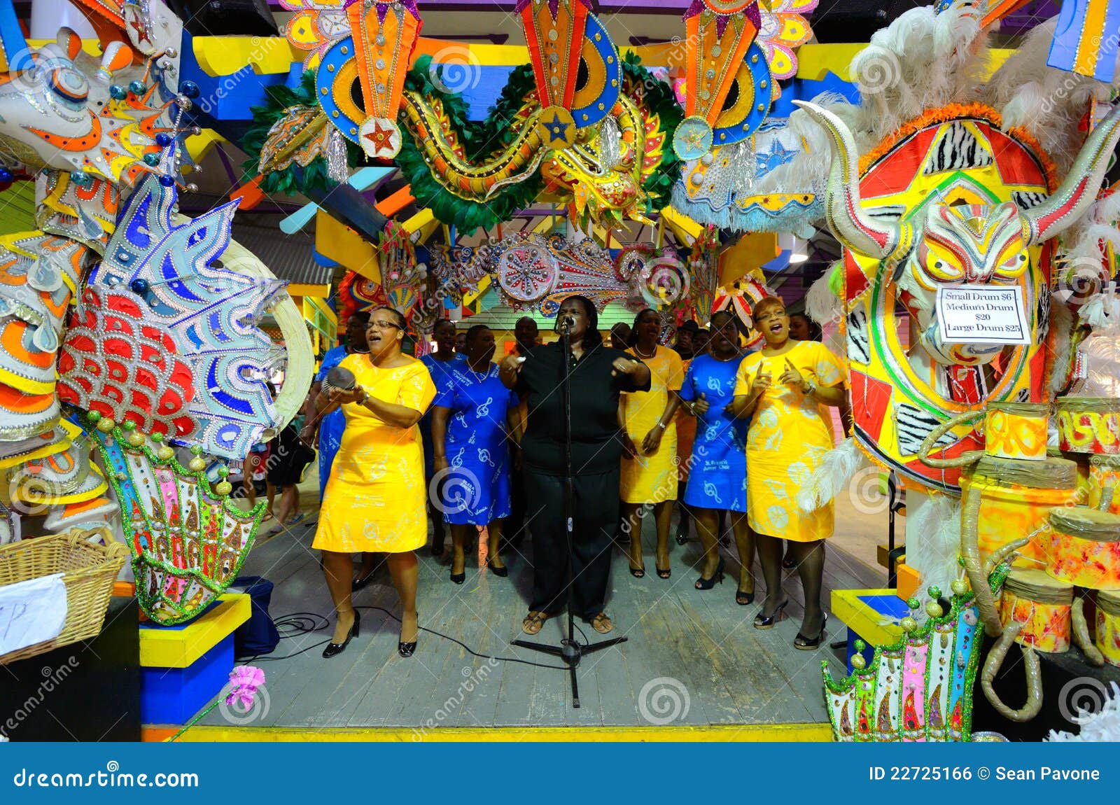 Bahamian Singers editorial photo. Image of capella, sing - 22725166