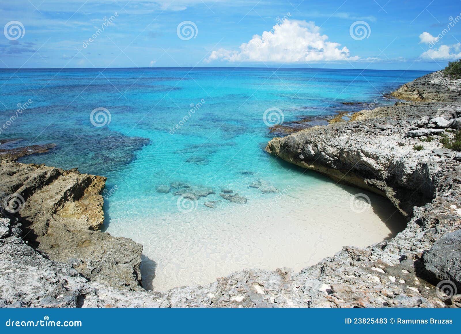 Bahamian Waters stock image. Image of water, crystal - 23825483