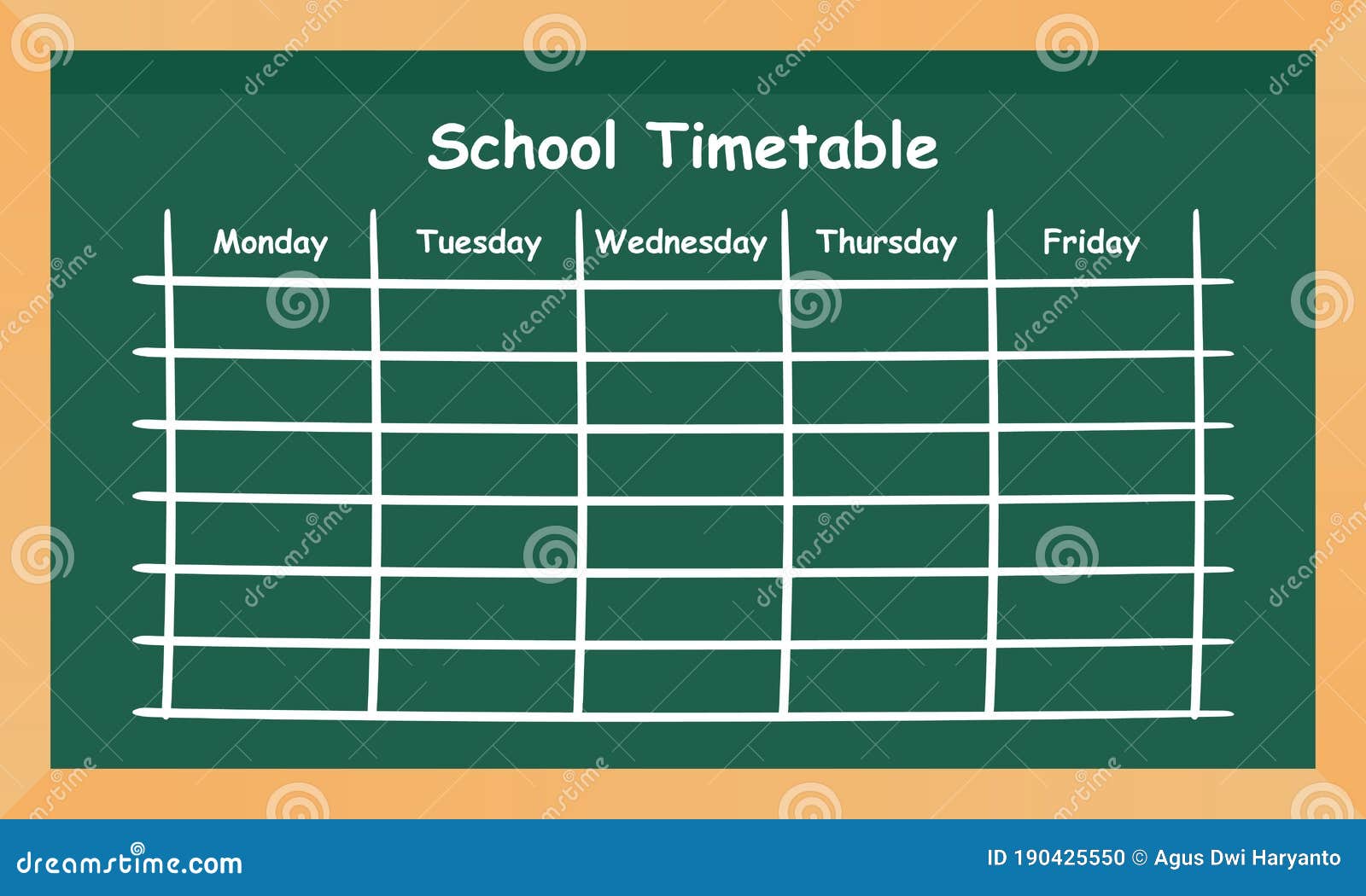 Timetable Green Alphabet Template. Led Display Uppercase Letters ...