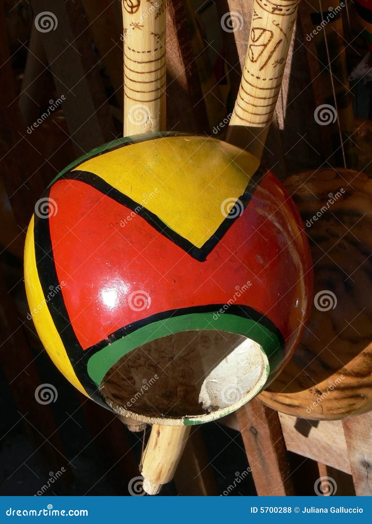 Bahia Berimbau stock photo. Image of cabaca, berimbau - 5700288