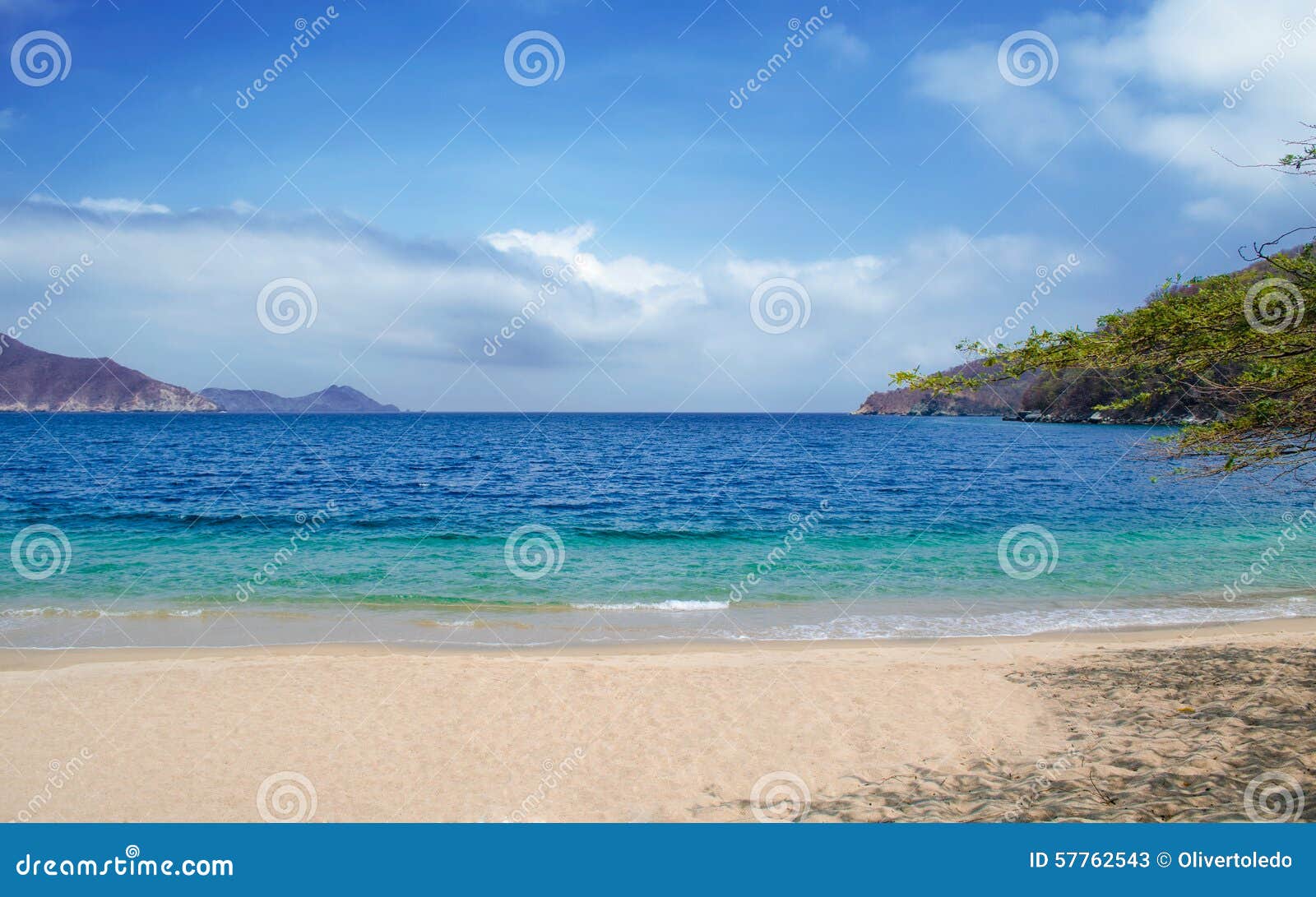 Bahia Concha stock image. Image of blue, horizon, point - 57762543