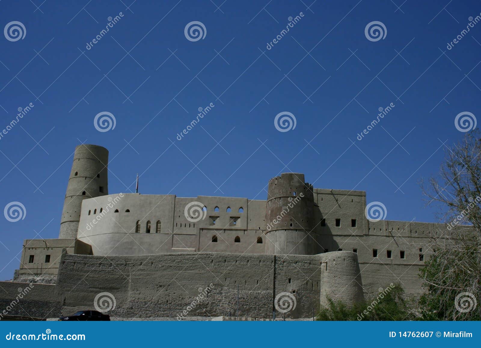 Bahla Fort stock image. Image of mountain, citadel, antique - 14762607