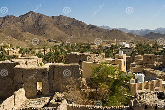Bahla in Oman stock image. Image of hajar, arabian, oman - 13626149