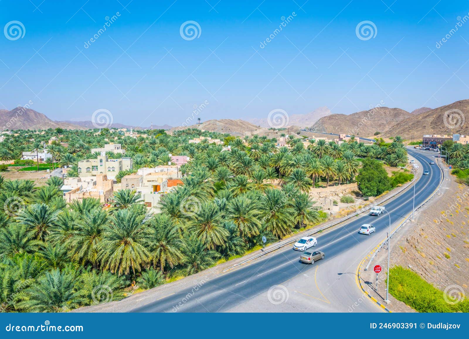 Bahla Town at Bahla Fort in Ad Dakhiliyah, Oman...IMAGE Editorial Photo ...