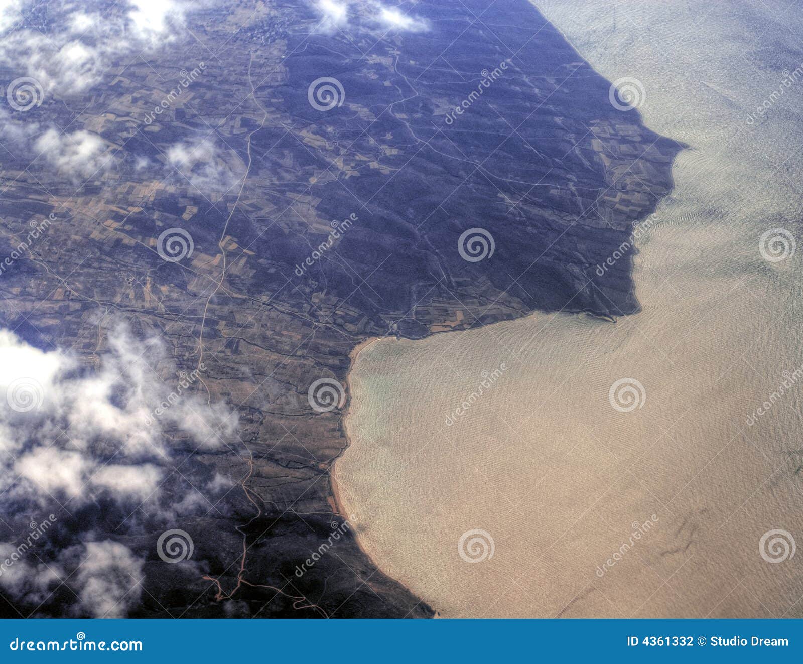 Bahrain aerial view stock photo. Image of country, contrasting - 4361332