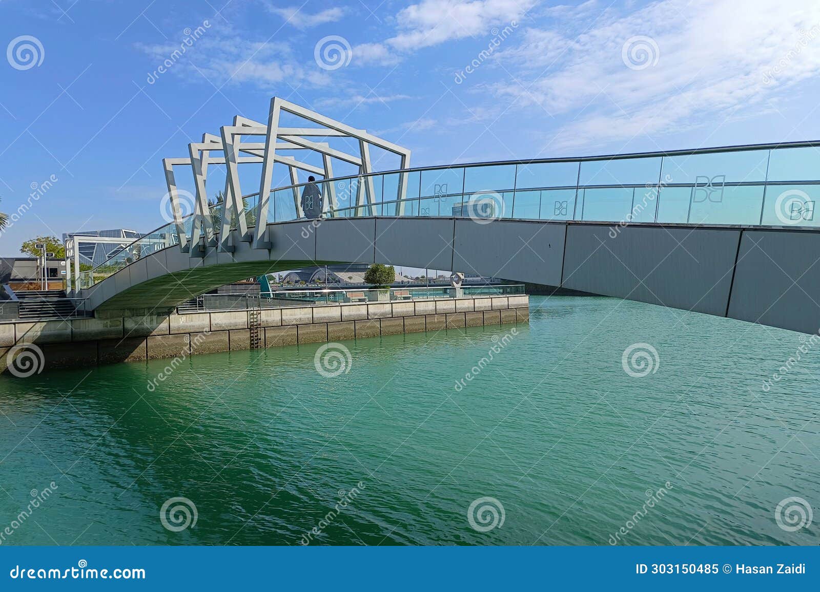 Bahrain Bay Park Bridge Manama Bahrain Editorial Image - Image of ...