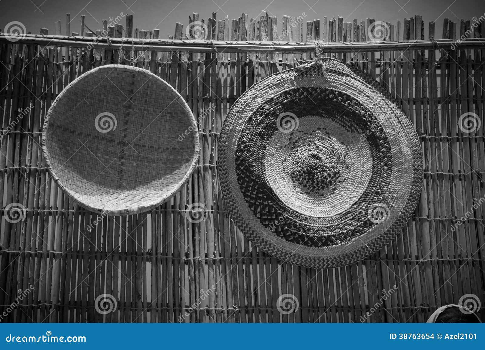 Bahrain Crafts in Black and White Stock Photo - Image of bahrain, life ...