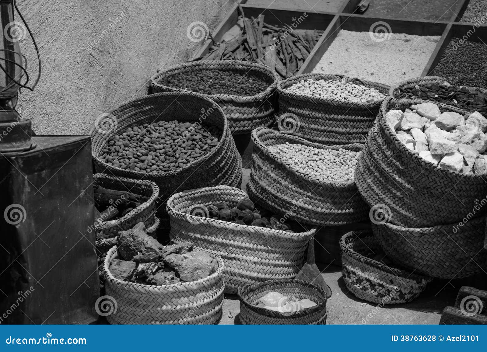 Bahrain crafts and spices stock photo. Image of traditional - 38763628