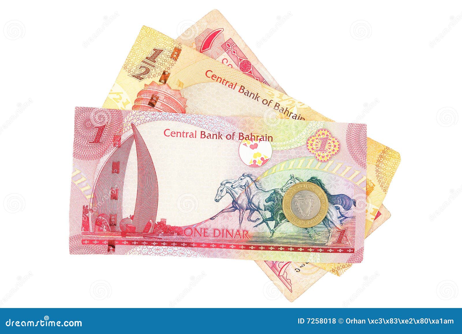 Bahrain Currency - Isolated Stock Photo - Image of commercial ...