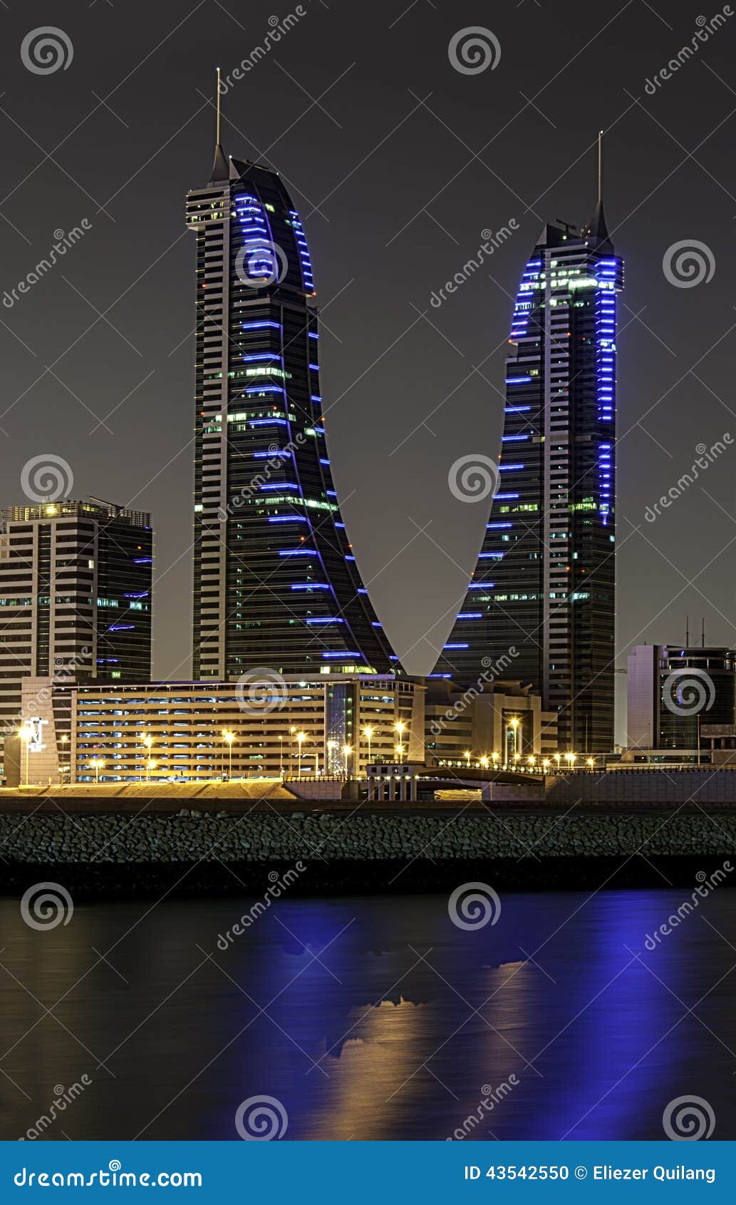 Bahrain financial harbour stock photo. Image of bahrain - 43542550