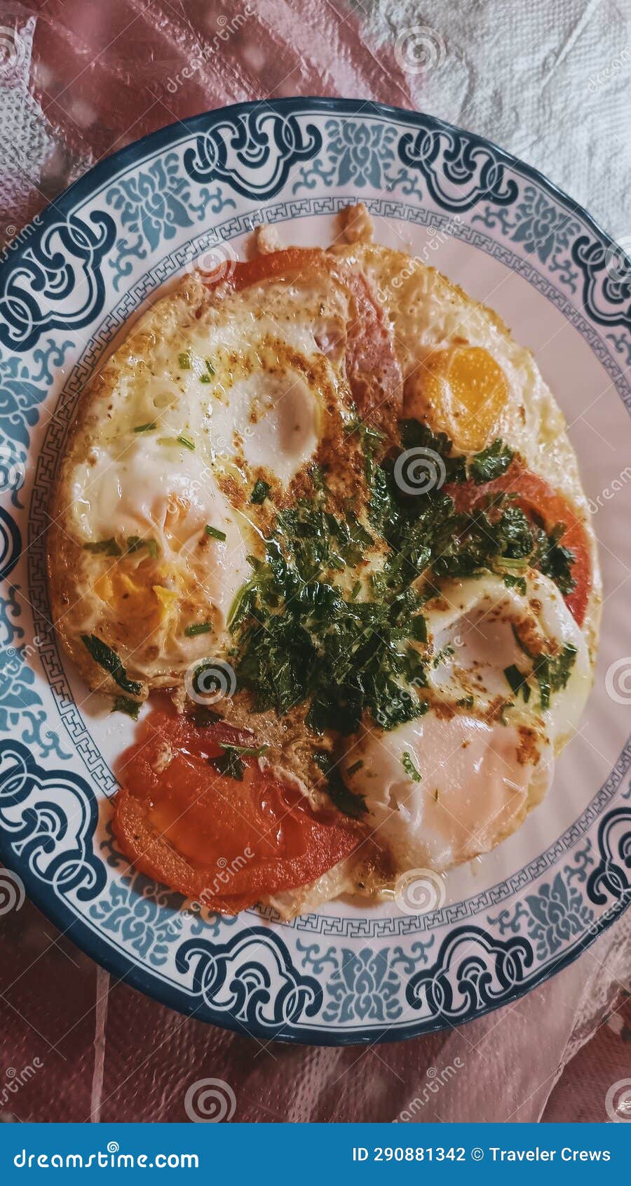 Bahrain Normal Breakfast Dishes Stock Photo - Image of bahrain, eggs ...