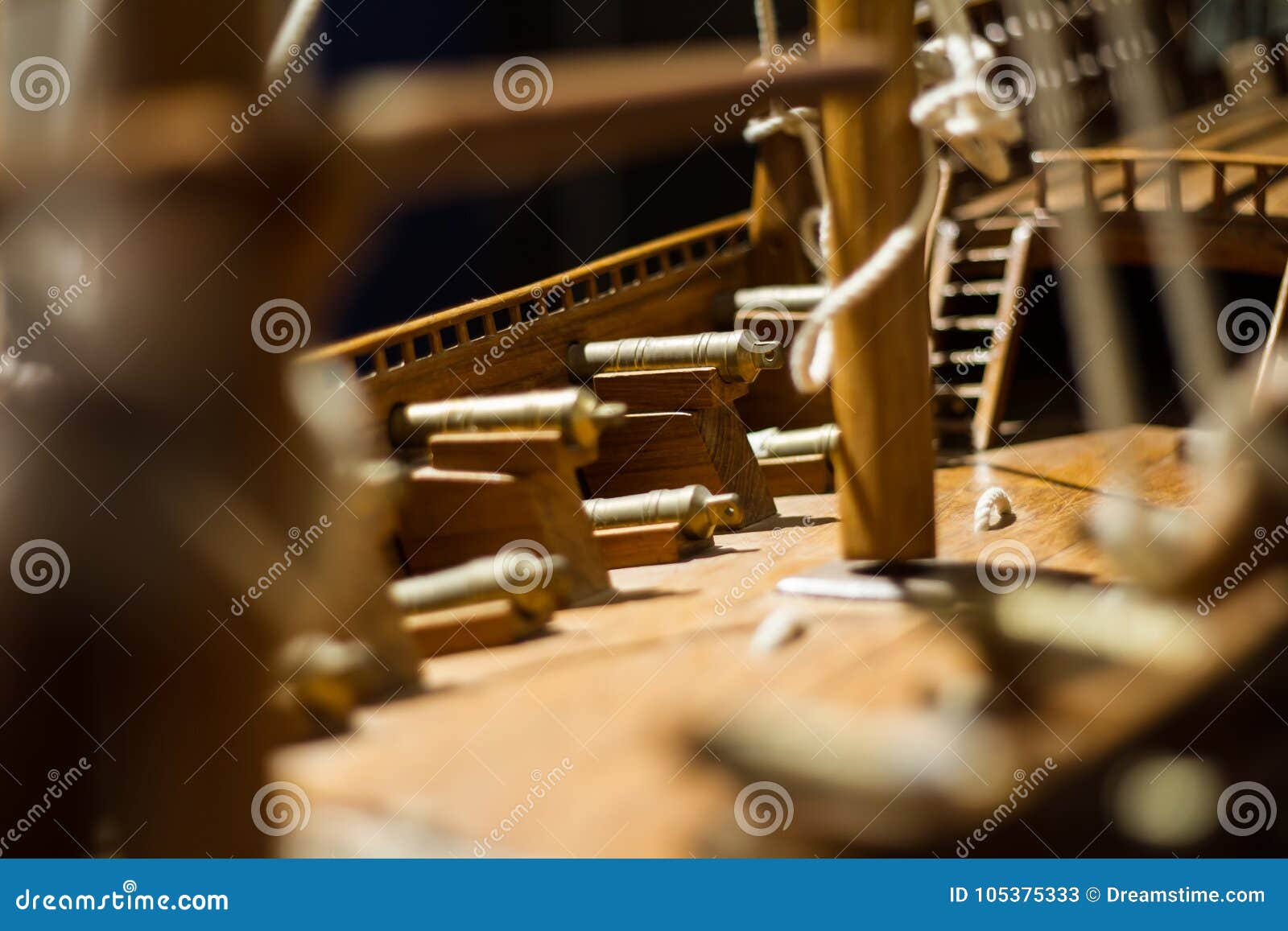 Bahrain Traditional Warship Model Stock Image - Image of dusk ...