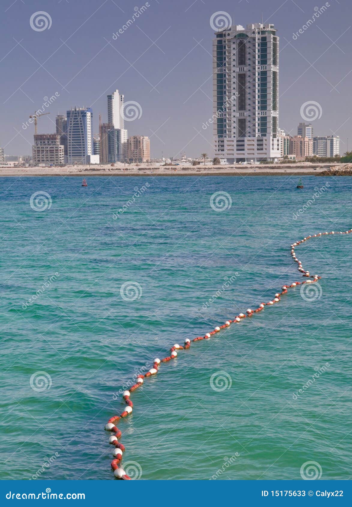 Bahrain Waterview stock image. Image of channel, beach - 15175633